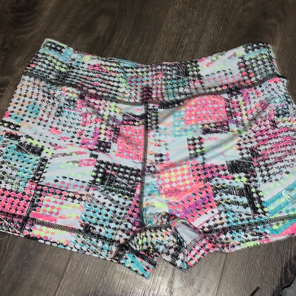 Shorts | Multi Colored Spandex Shorts | Poshmark